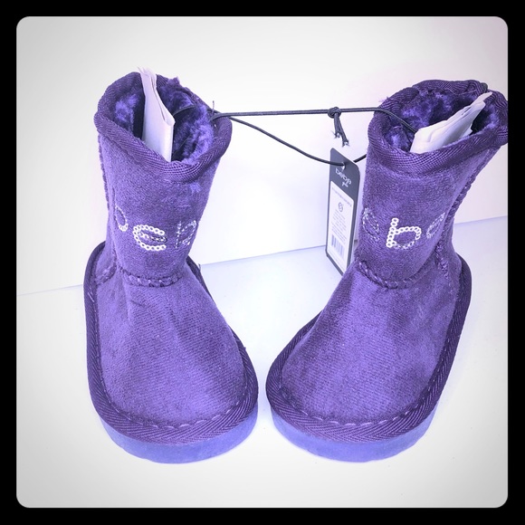bebe | Shoes | Bebe Toddler Girls Purple Boots | Poshmark